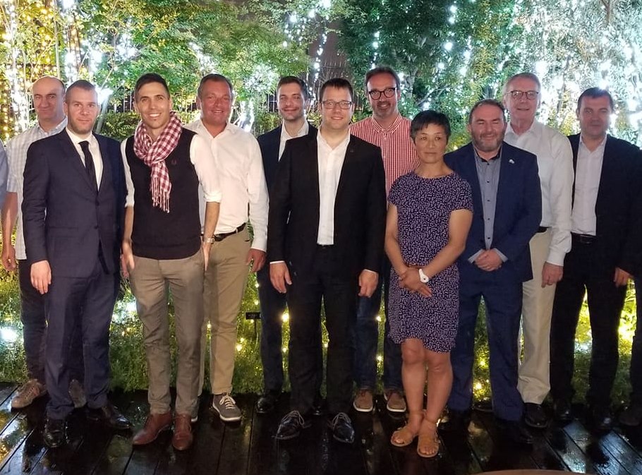 Les représentants du CFJM reçus chez l'Ambassadeur - IGR IAE Rennes