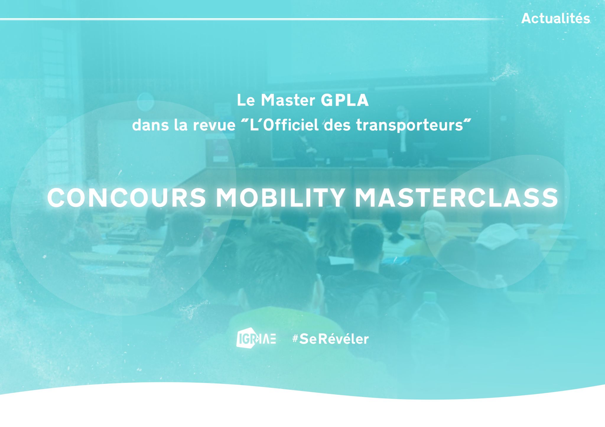 Concours Mobility MasterClass - IGR IAE Rennes