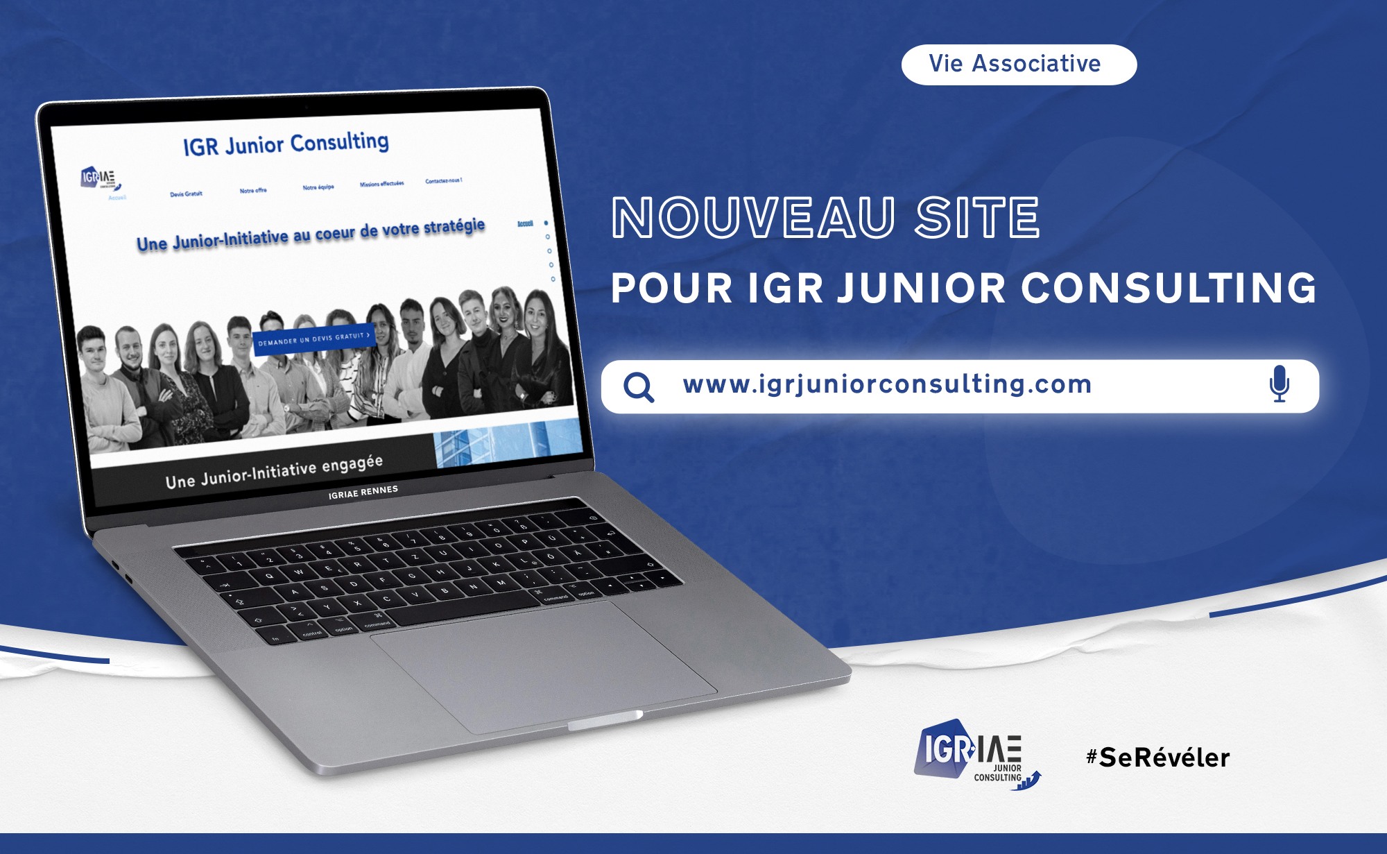 Nouveau statut et refonte web pour IGR Junior Consulting - IGR IAE Rennes