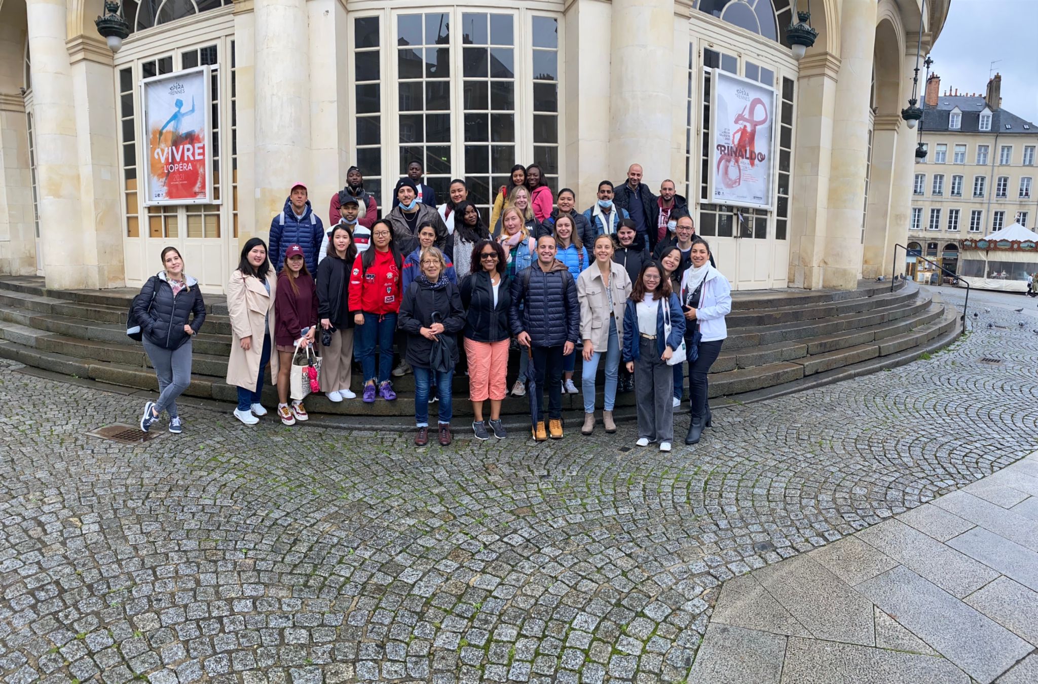 Our international students on a "discovery rally" of Rennes - IGR IAE ...