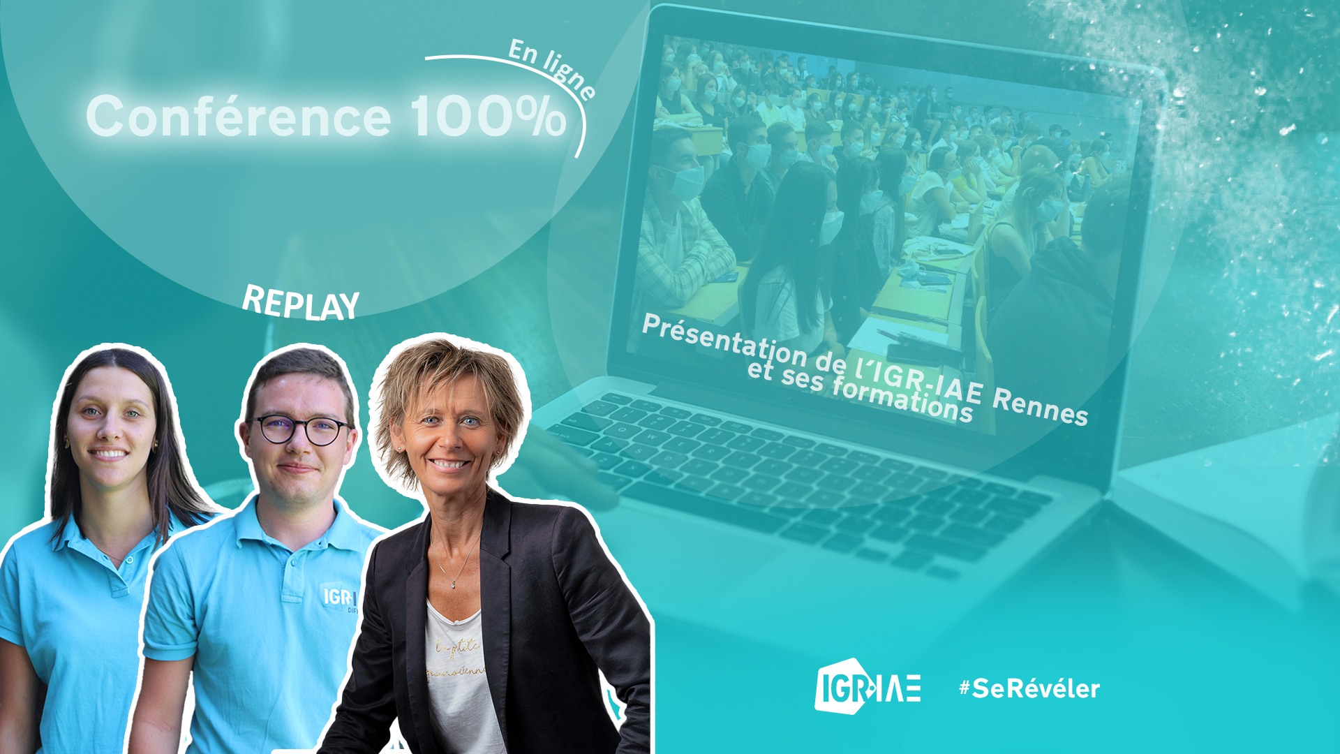 Replay conférence : présentation de l'IGR-IAE Rennes et ses formations - IGR IAE Rennes
