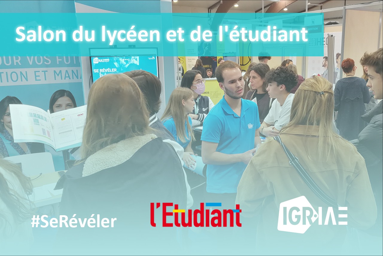 Salon du lycéen et de l’étudiant 2023 - IGR IAE Rennes