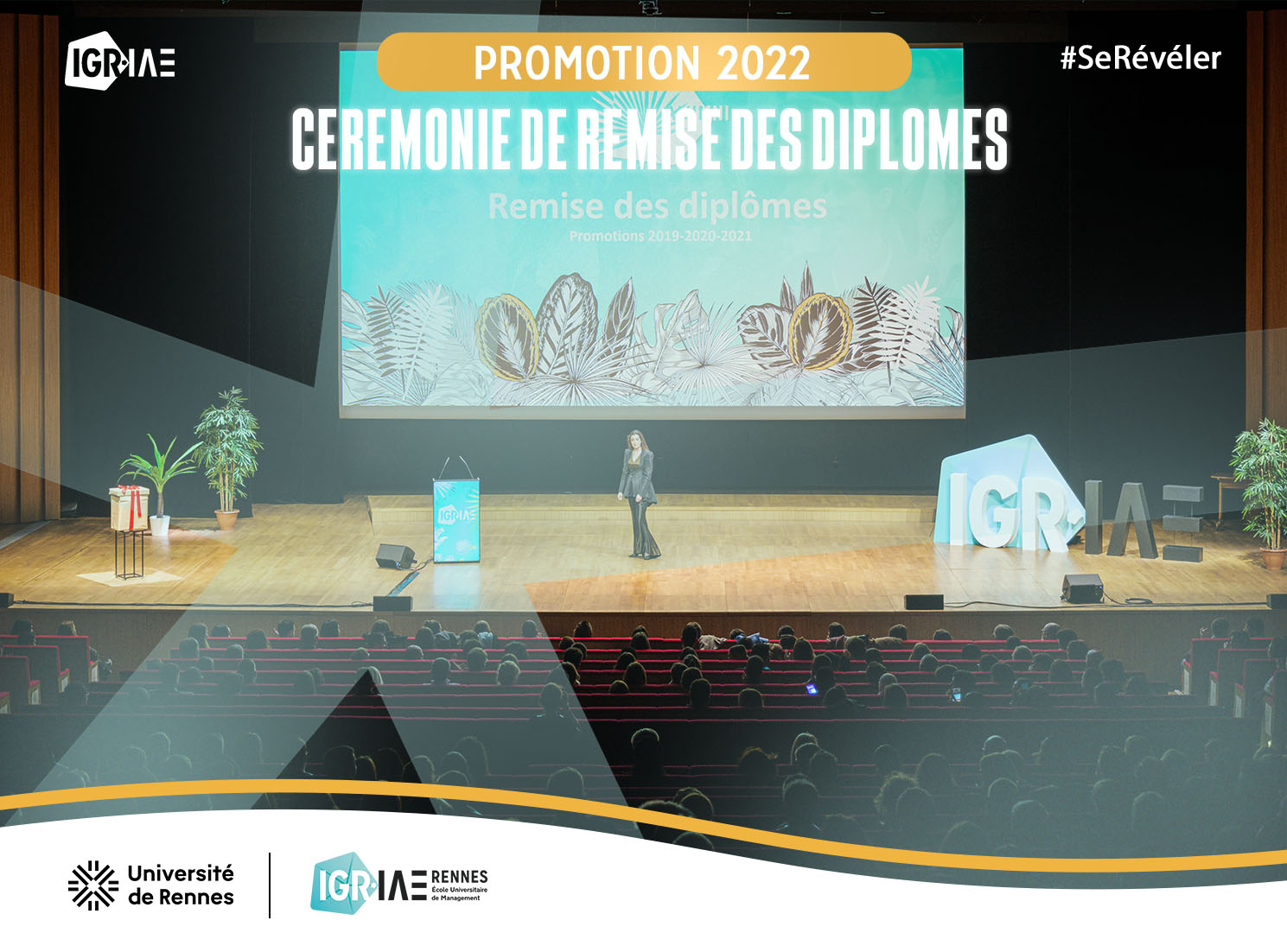 Cérémonie de remise des diplômes – Promotion 2022 - IGR IAE Rennes