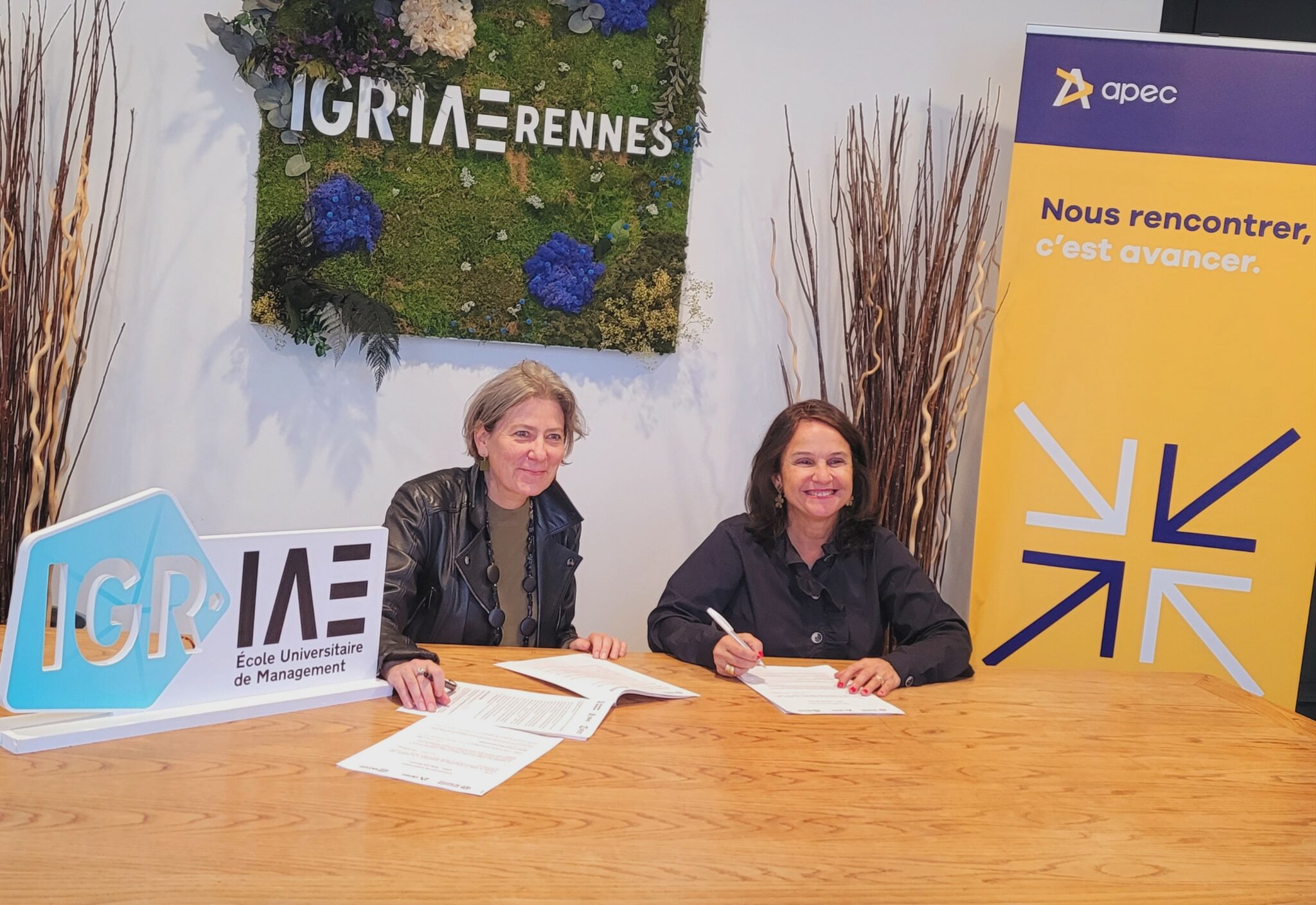 IGR-IAE Rennes and APEC extend the partnership - IGR IAE Rennes