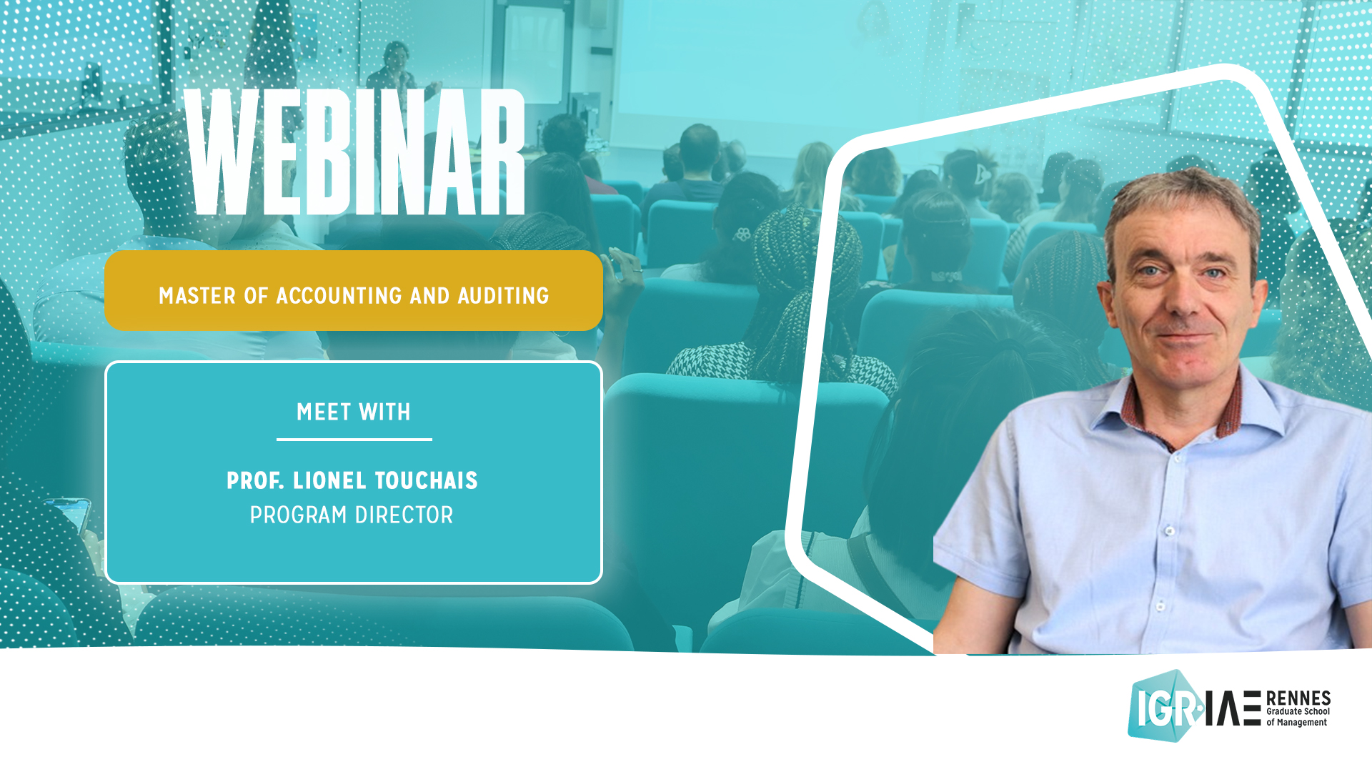 Q&A – Live webinar – Master of Accounting and Auditing - IGR IAE Rennes
