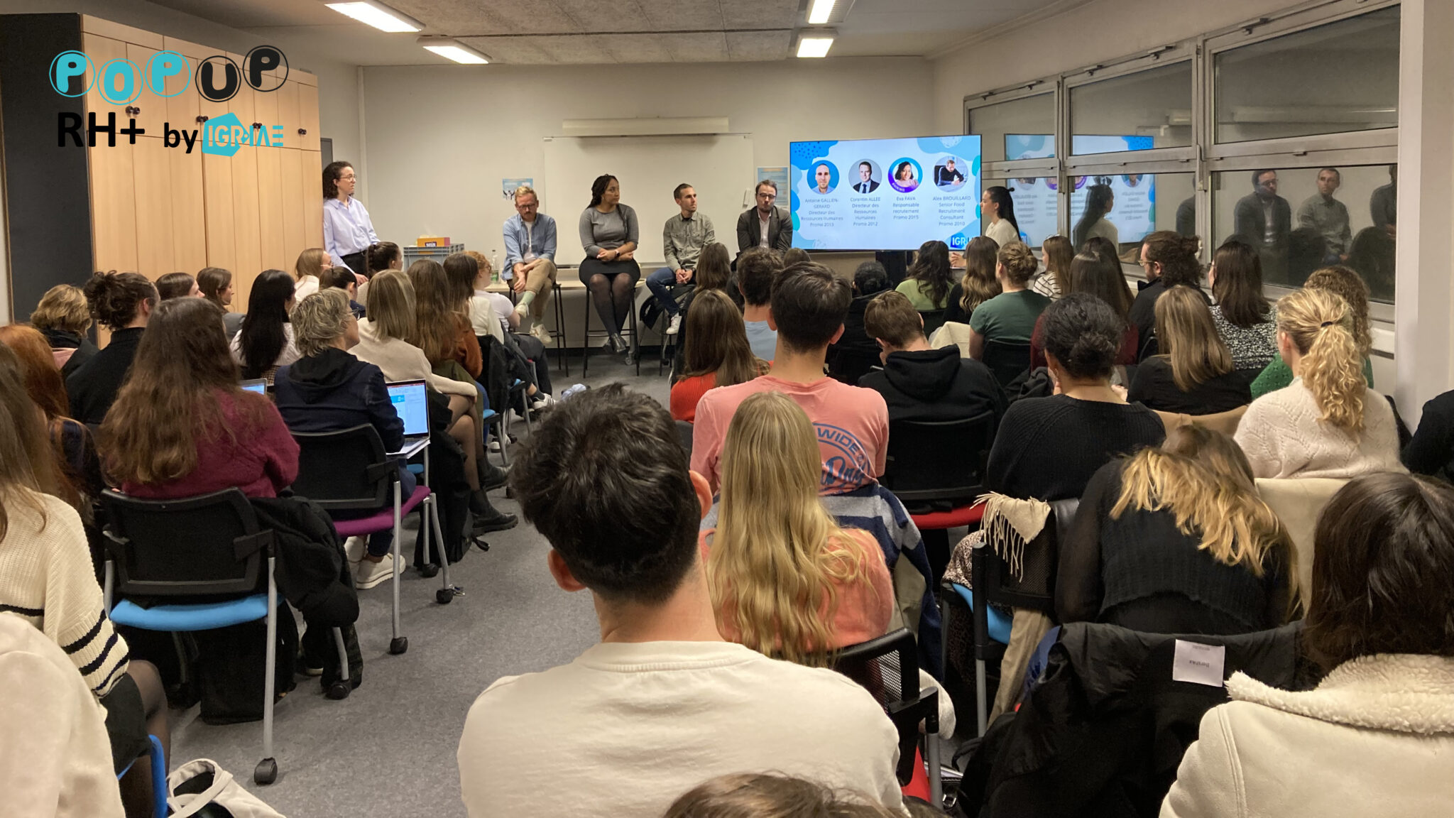 Un lancement réussi pour le premier Pop Up RH + - IGR IAE Rennes