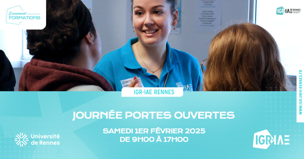 Journée Portes Ouvertes 2025 - IGR IAE Rennes