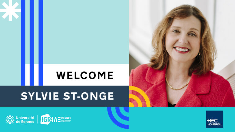 Welcome to Sylvie St-Onge, visiting professor from HEC Montréal - IGR ...